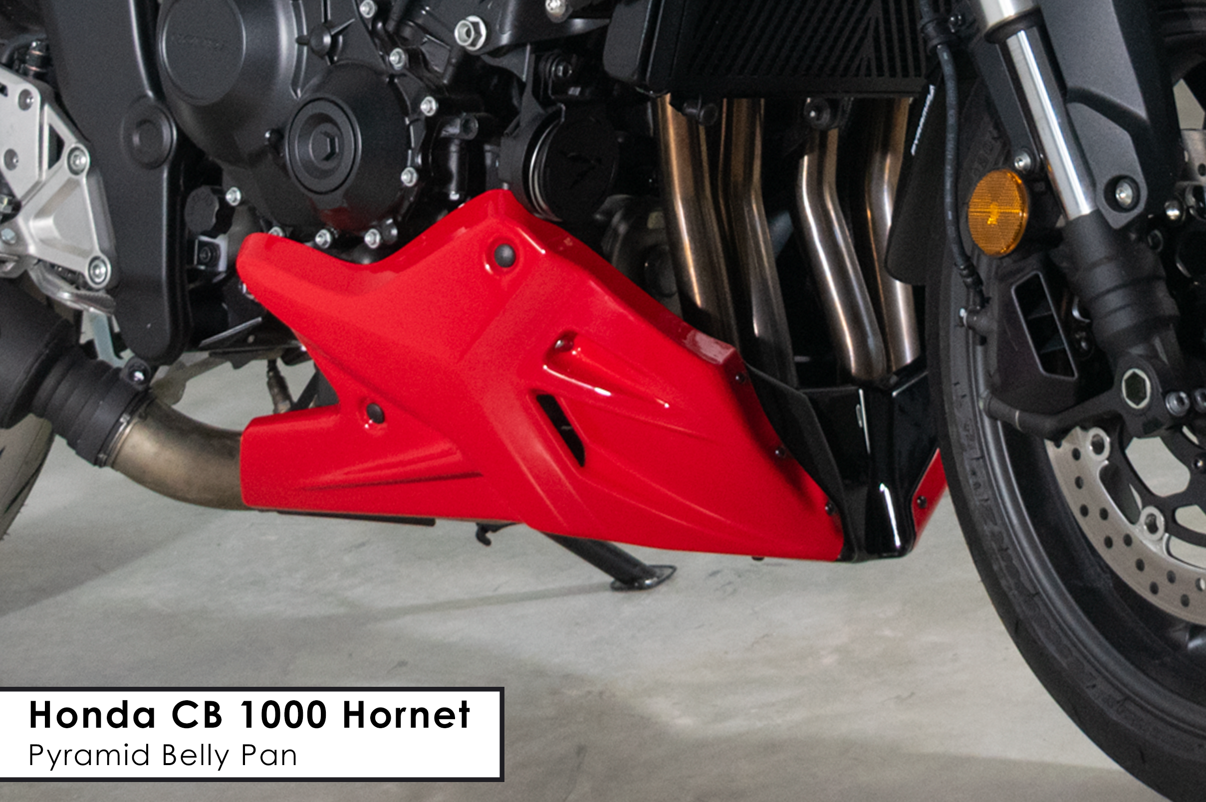 Painted Matched Belly Ban For The Honda CB 1000 Hornet!