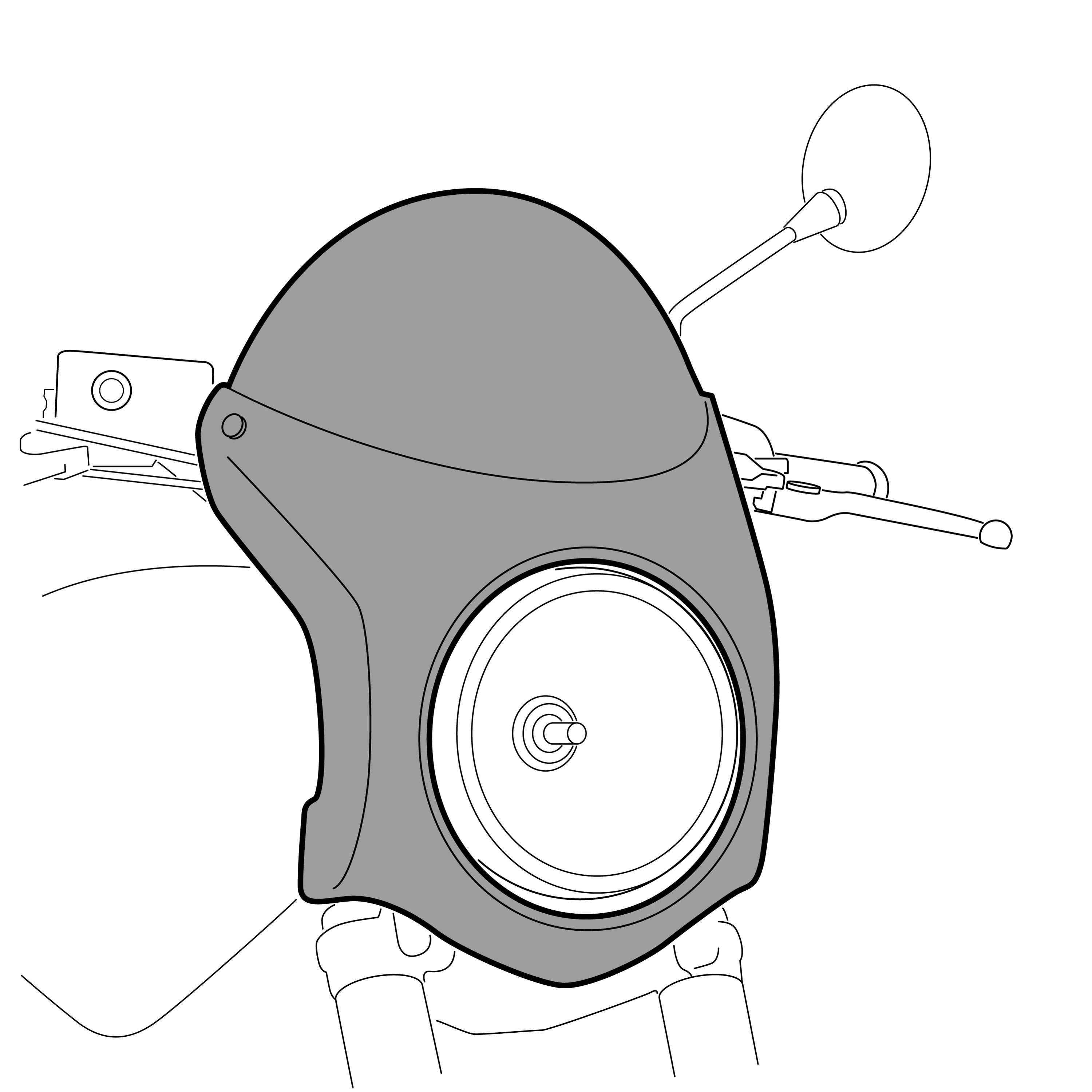 Buy Motorcycle Nose Fairings