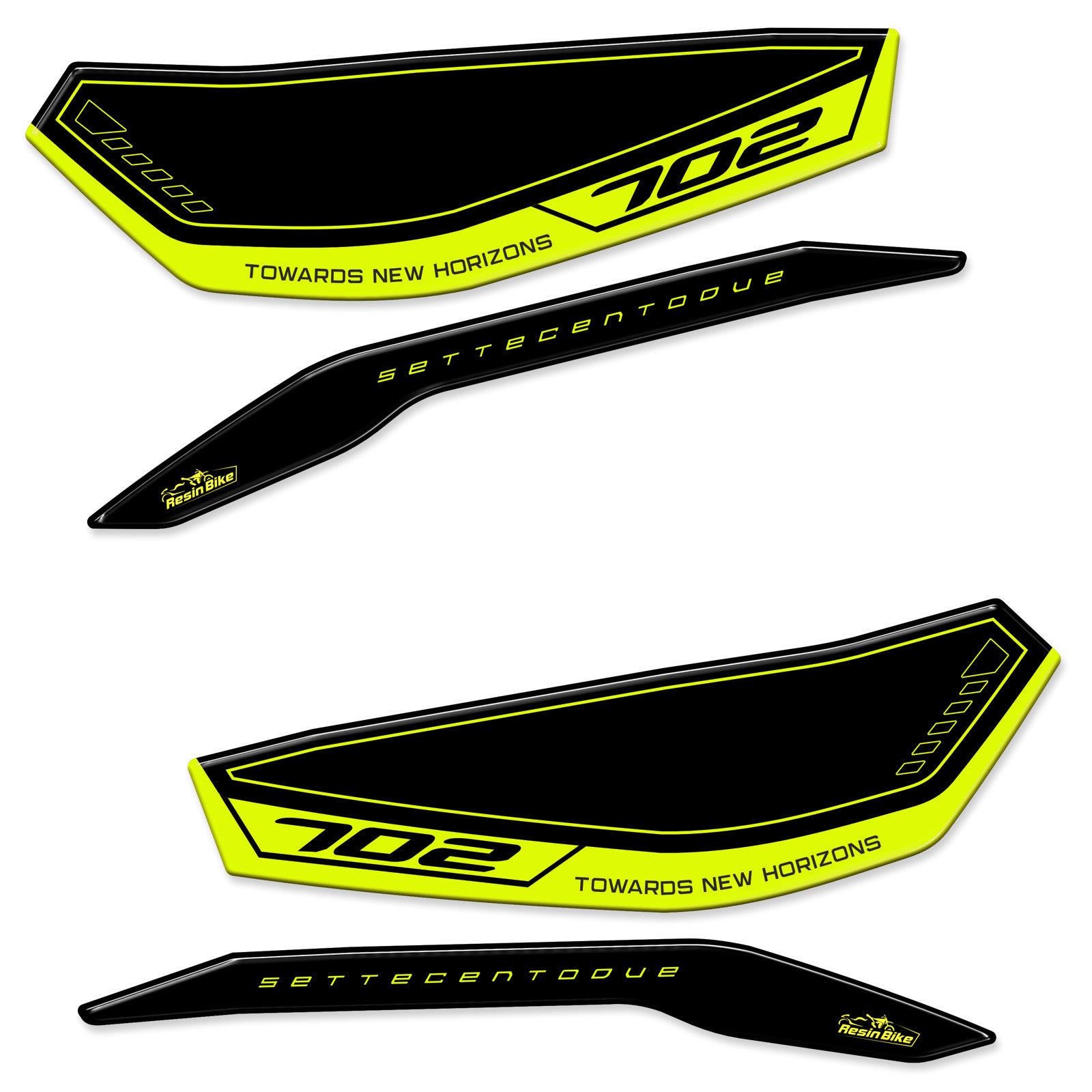 Resin Bike 3D Motorcycle Stickers - Handguards | Benelli TRK 702/702X