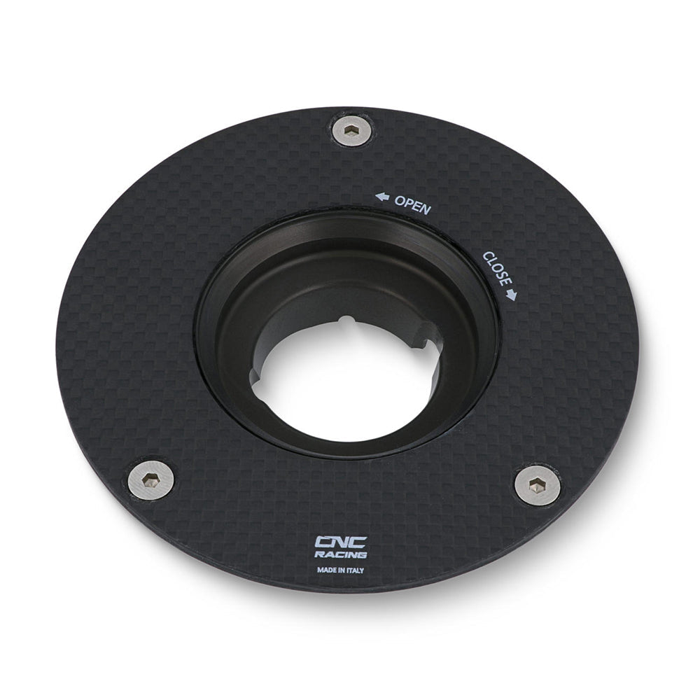 CNC Racing Fuel Tank Cap - Flange Carbon Fiber TSB21