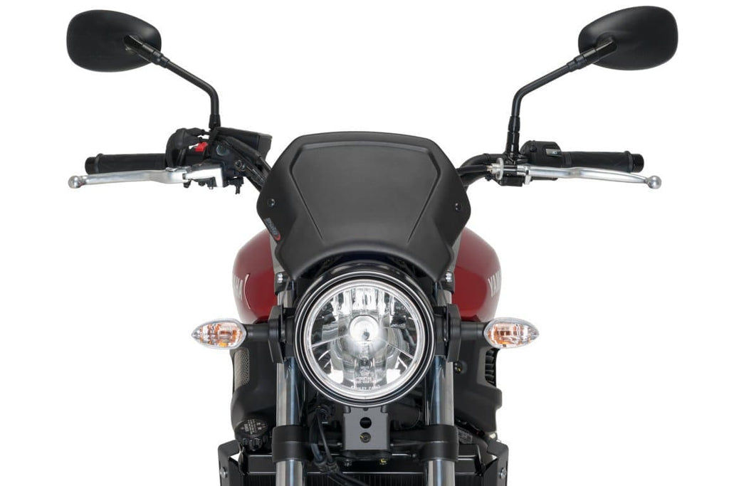 Puig Aluminium Fly Screen | Black | Triumph Speed 400/Scrambler 400 X