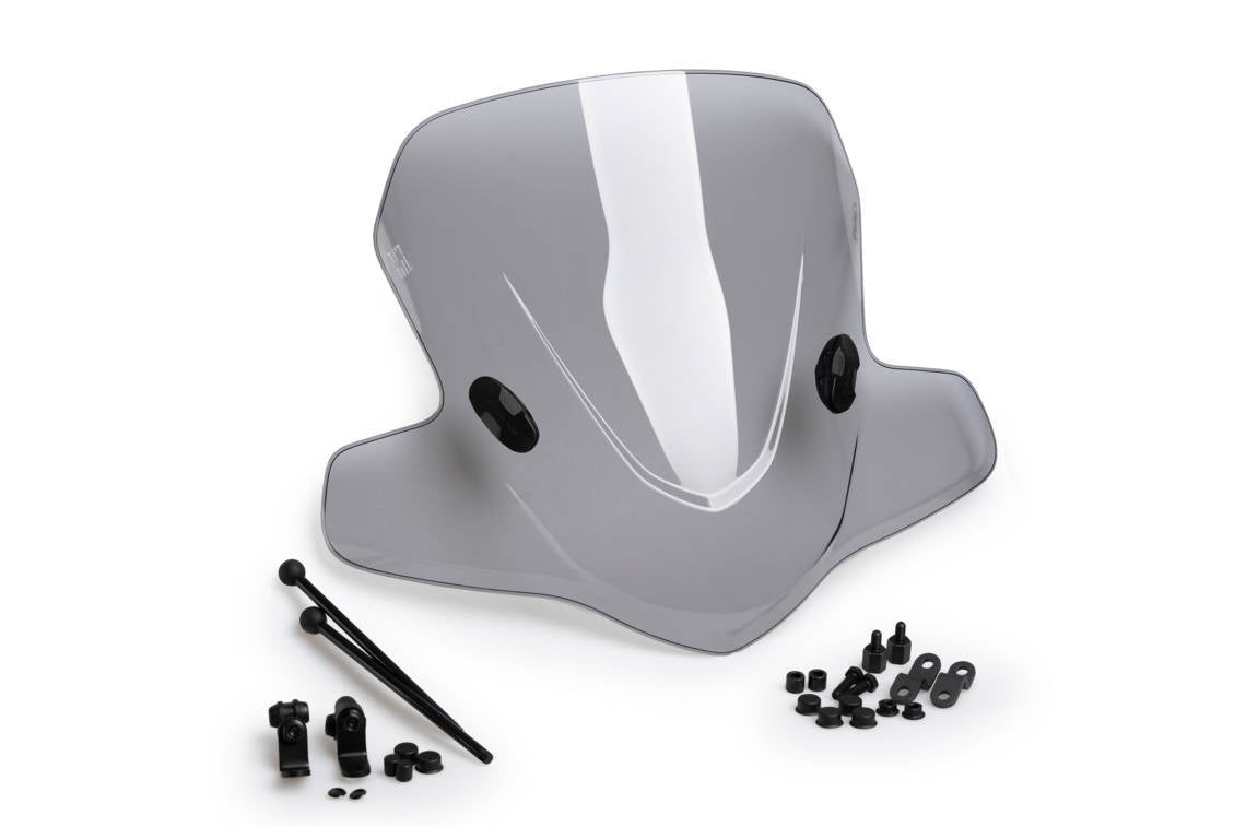 Puig City Touring Screen | Light Smoke | Keeway Hurricane 50 2021>Curr