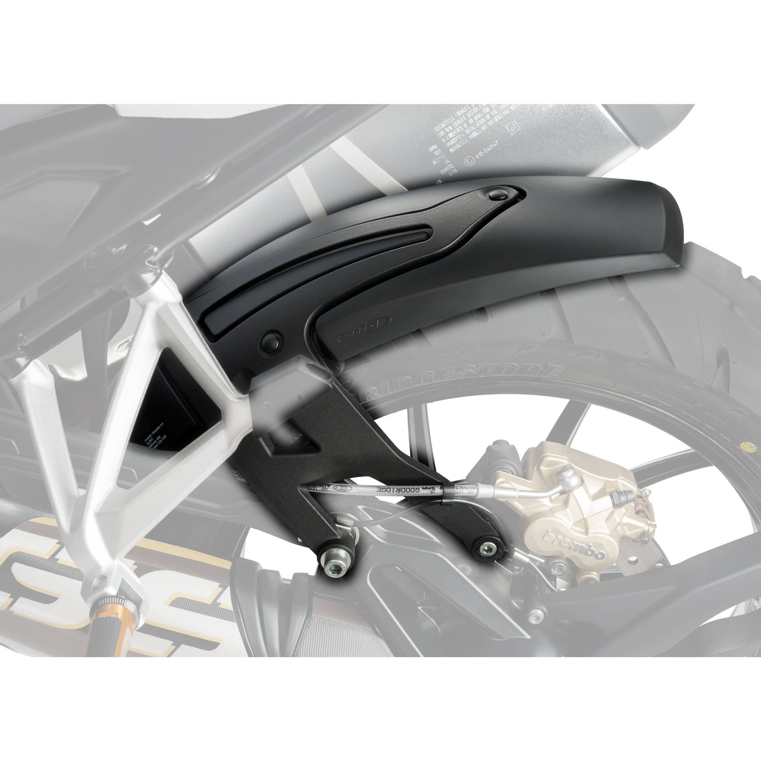 Puig Hugger | Matte Black | BMW R 1250 GS Adventure 2018>2024