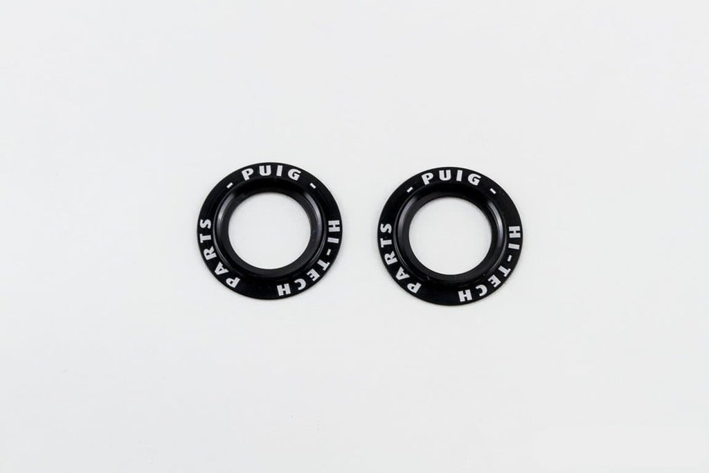 Puig PHB19 Fork/Swing Arm Protector Rings | Black