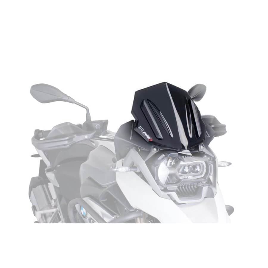 Puig Racing Screen | Black (Opaque) | BMW R 1250 GS 2018>2024