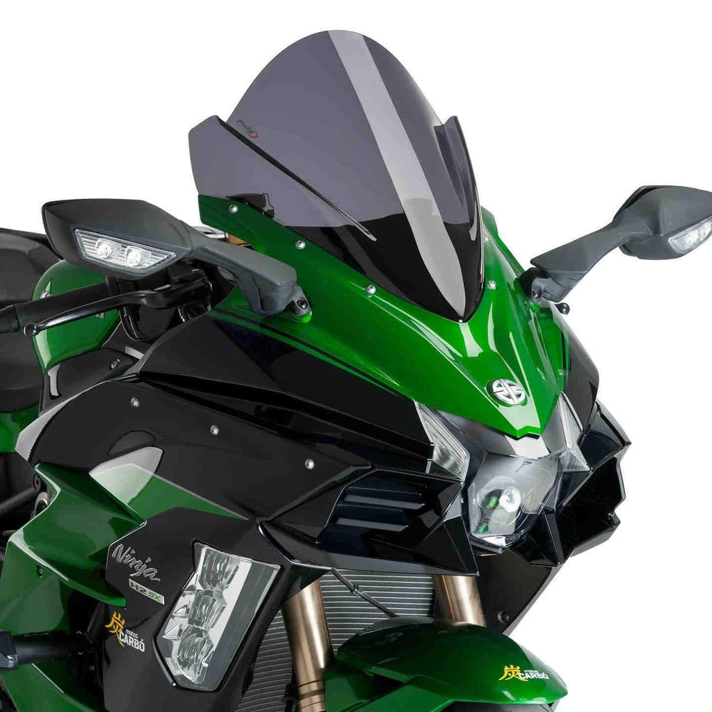 Puig Racing Screen | Dark Smoke | Kawasaki Ninja H2 SX 2018>2022