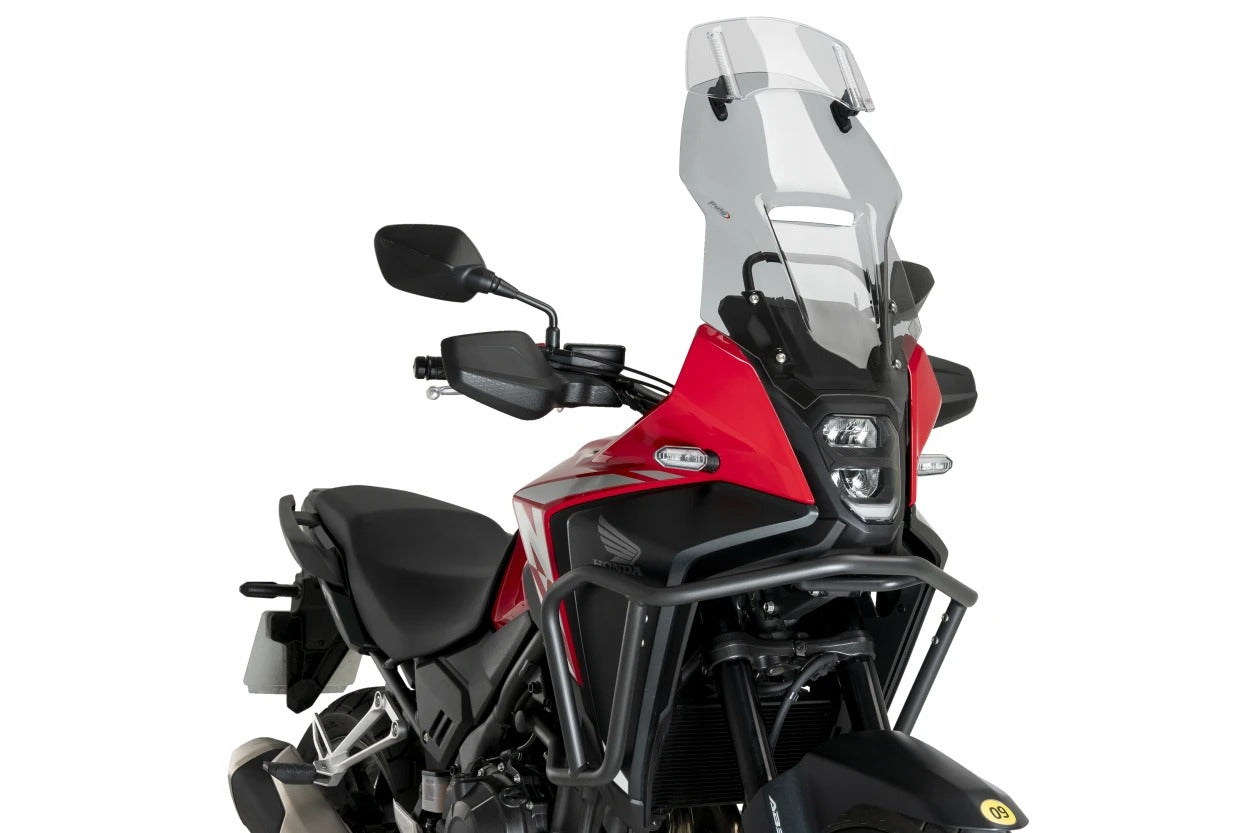 Puig Touring Screen With Visor | Clear | Honda NX 500 2024>Current