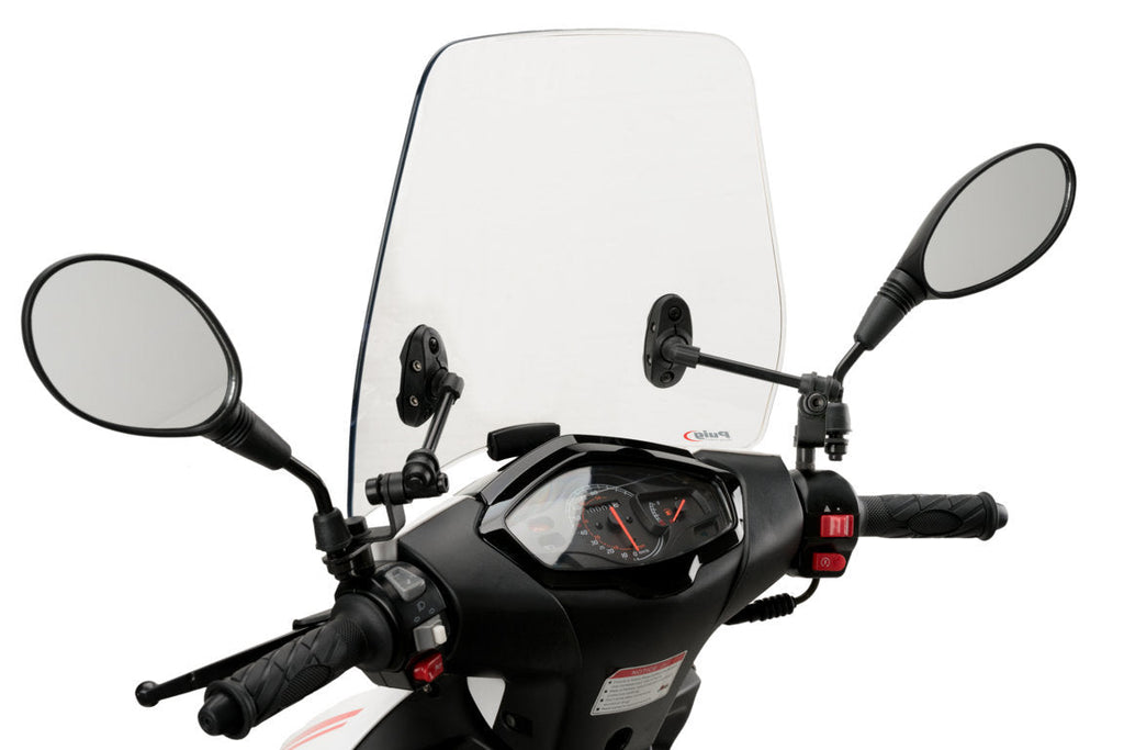 Puig Trafic Screen | Light Smoke | Keeway Hurricane 50 2021>Current