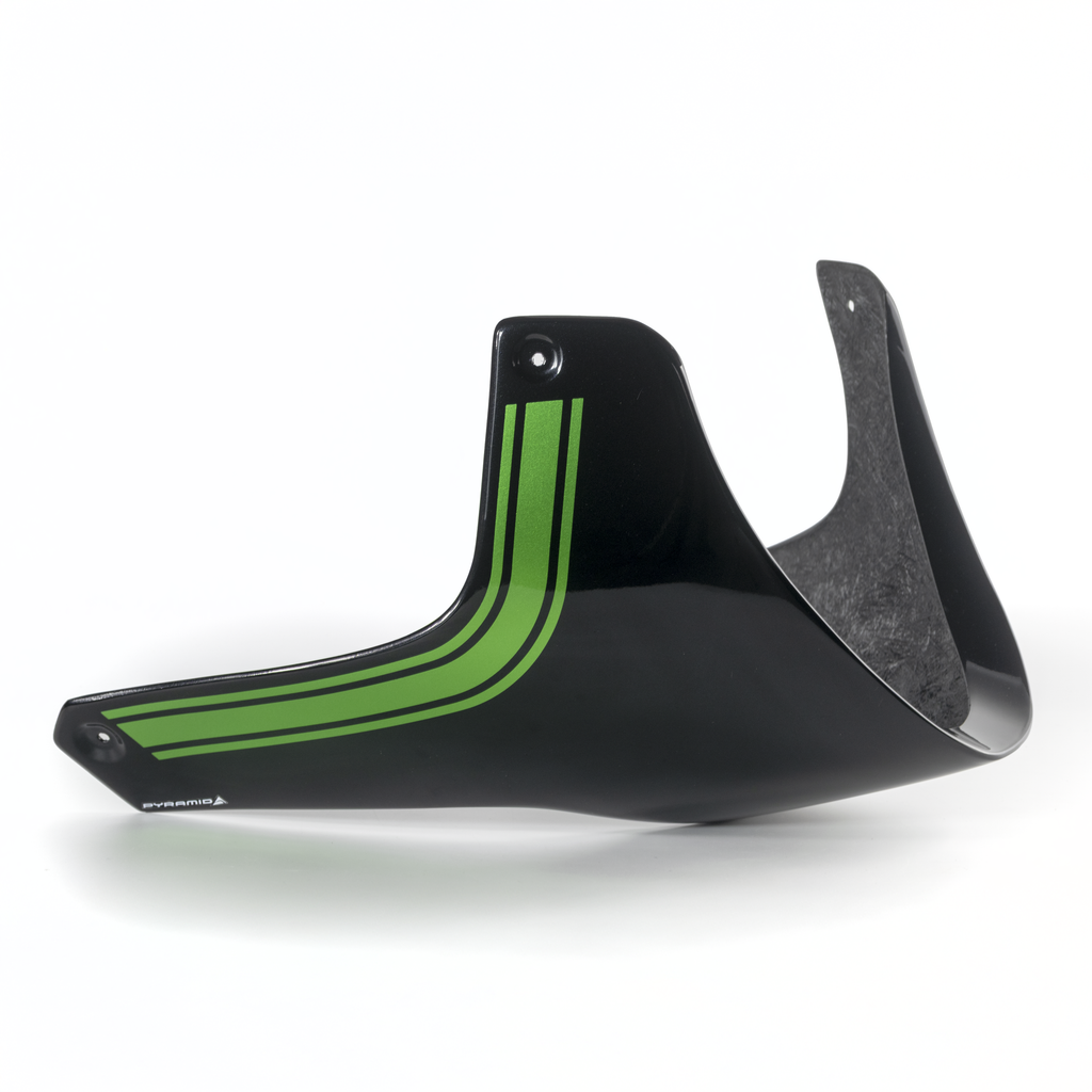 Pyramid Belly Pan | Diablo Black/Green Scheme | Kawasaki Z 900 RS