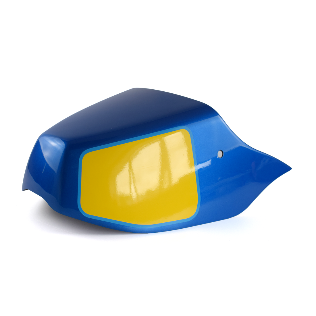 Pyramid Decals | Yamaha XSR 900 Seat Cowl Number Board Set | Blue & Ye