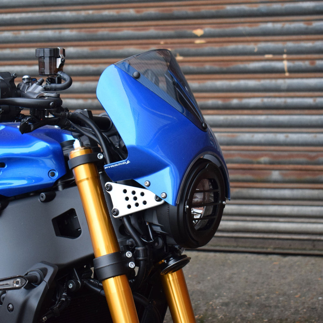 Pyramid Fly Screen | Legend Blue | Yamaha XSR 900 2022>Current
