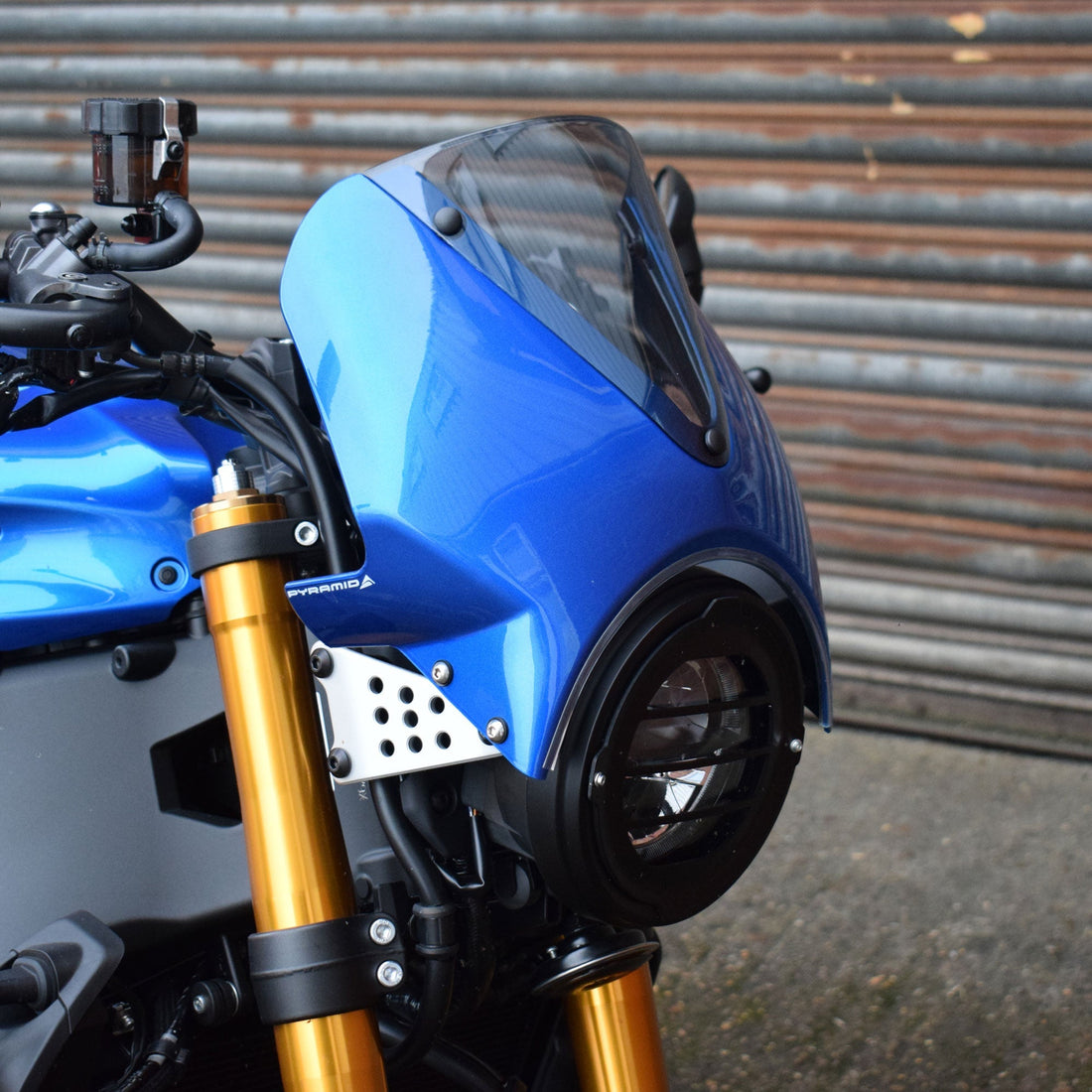 Pyramid Fly Screen | Legend Blue | Yamaha XSR 900 2022>Current