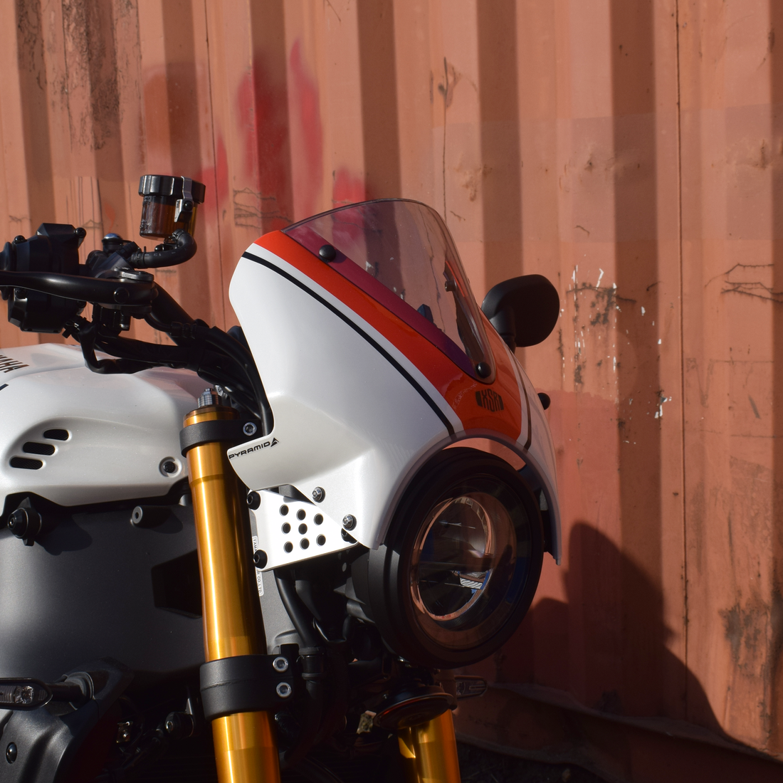 Pyramid Fly Screen | Legend Red | Yamaha XSR 900 2024>Current