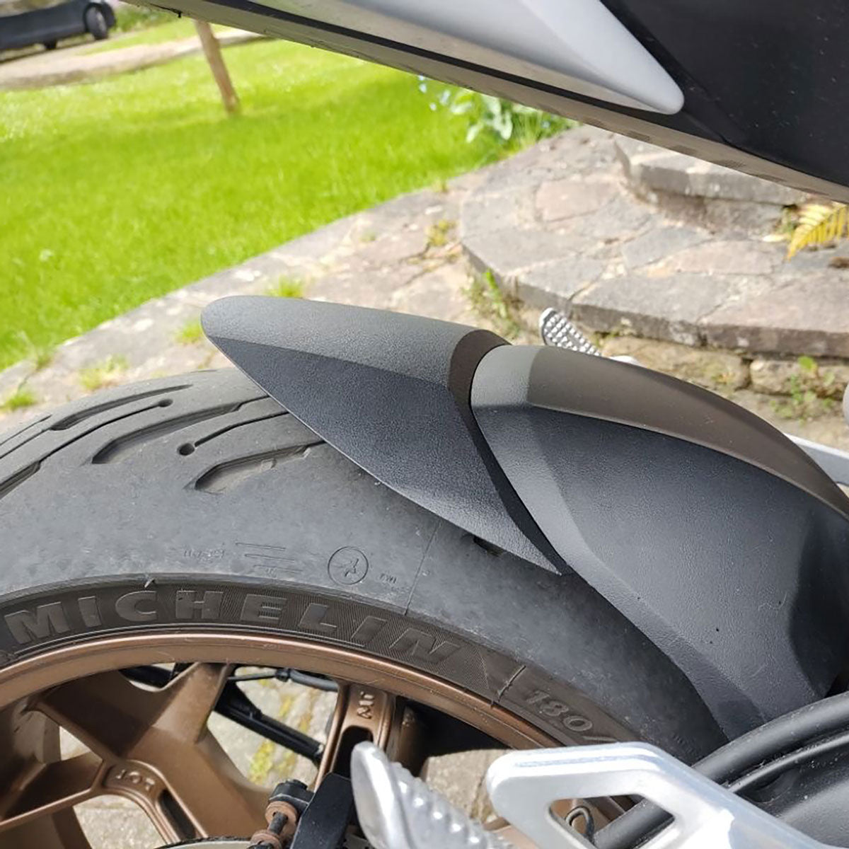 Pyramid Hugger Extension | Matte Black | Zero SR/S 2020>Current