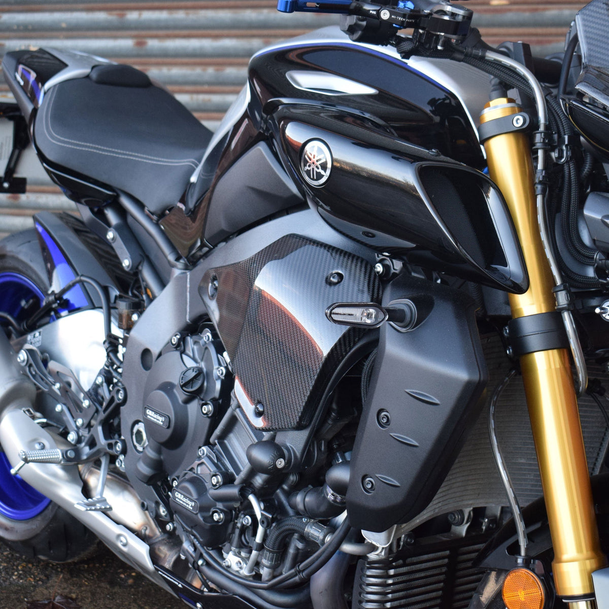 Pyramid Infill Panels | Carbon Fibre | Yamaha MT-10 2022>