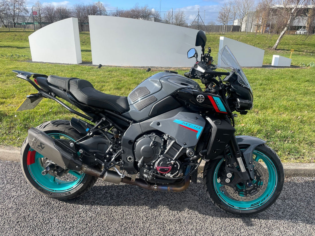 Pyramid Infill Panels | Cyan Storm Colours | Yamaha MT-10 2022>