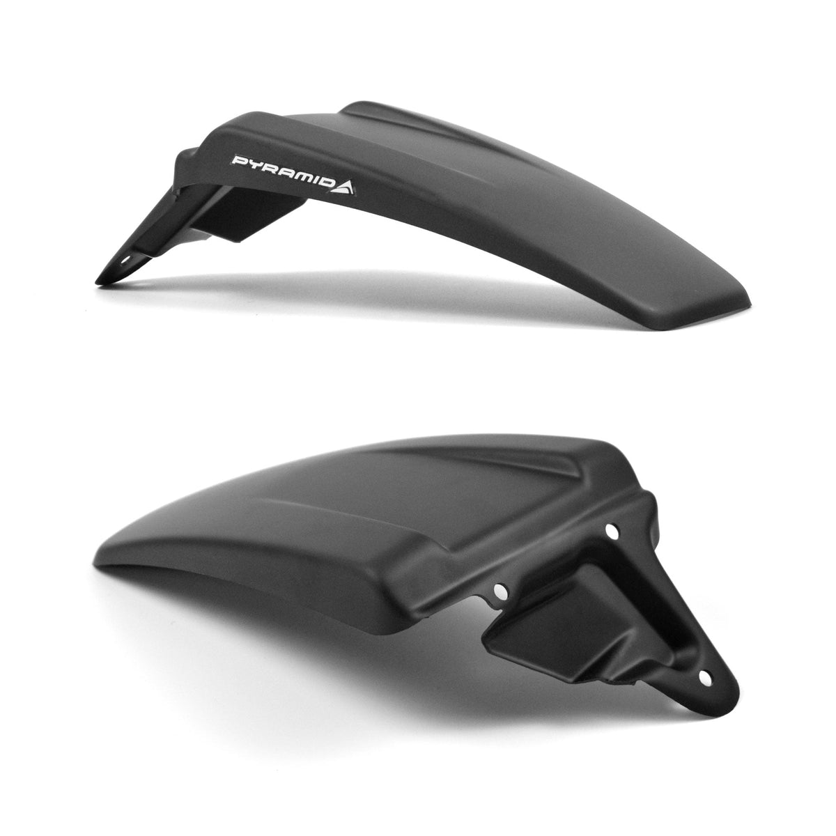 Pyramid Rear Splash Protector | Matte Black | Harley Davidson Sportste