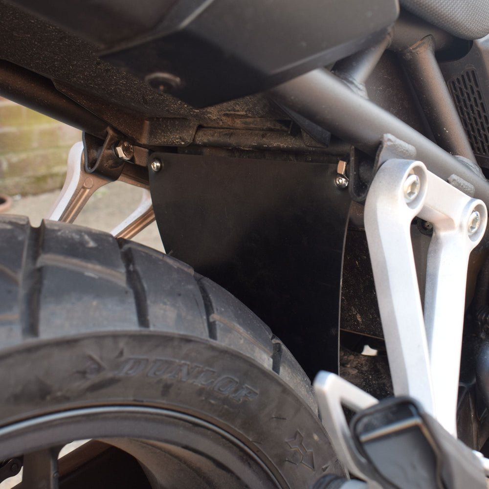 Pyramid Shock Shield | Black | Honda NX 500 2024>Current