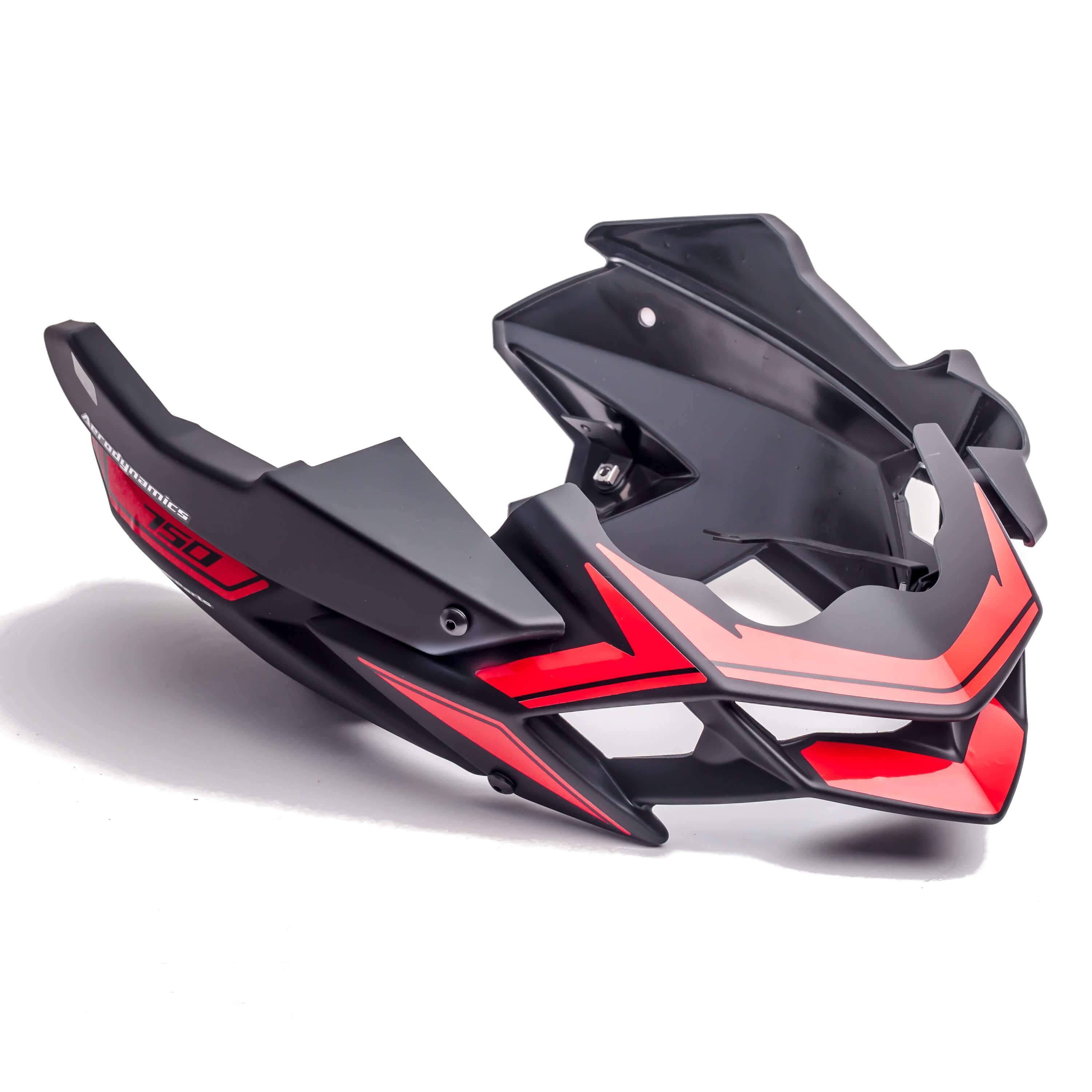 Puig Belly Pan | Matte Black | Suzuki GSR 750 2011>2016