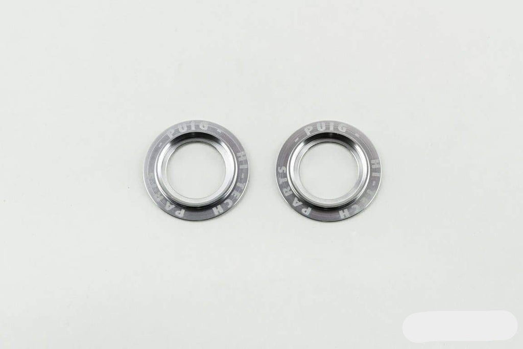 Puig PHB19 Fork/Swing Arm Protector Spares | Silver Rings - Pyramid