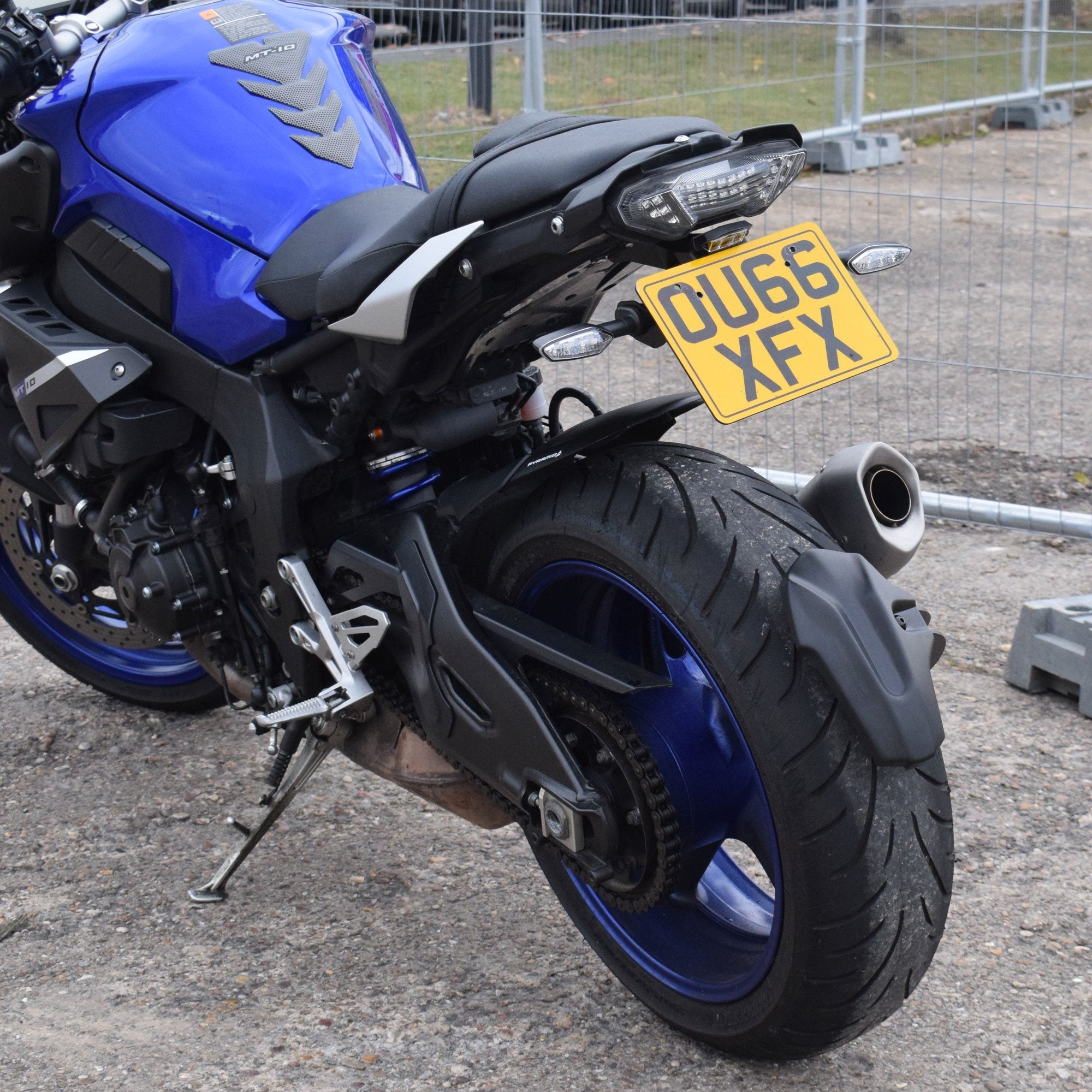 Pyramid Tail Tidy | Matte Black | Yamaha MT-10 SP 2016>2021